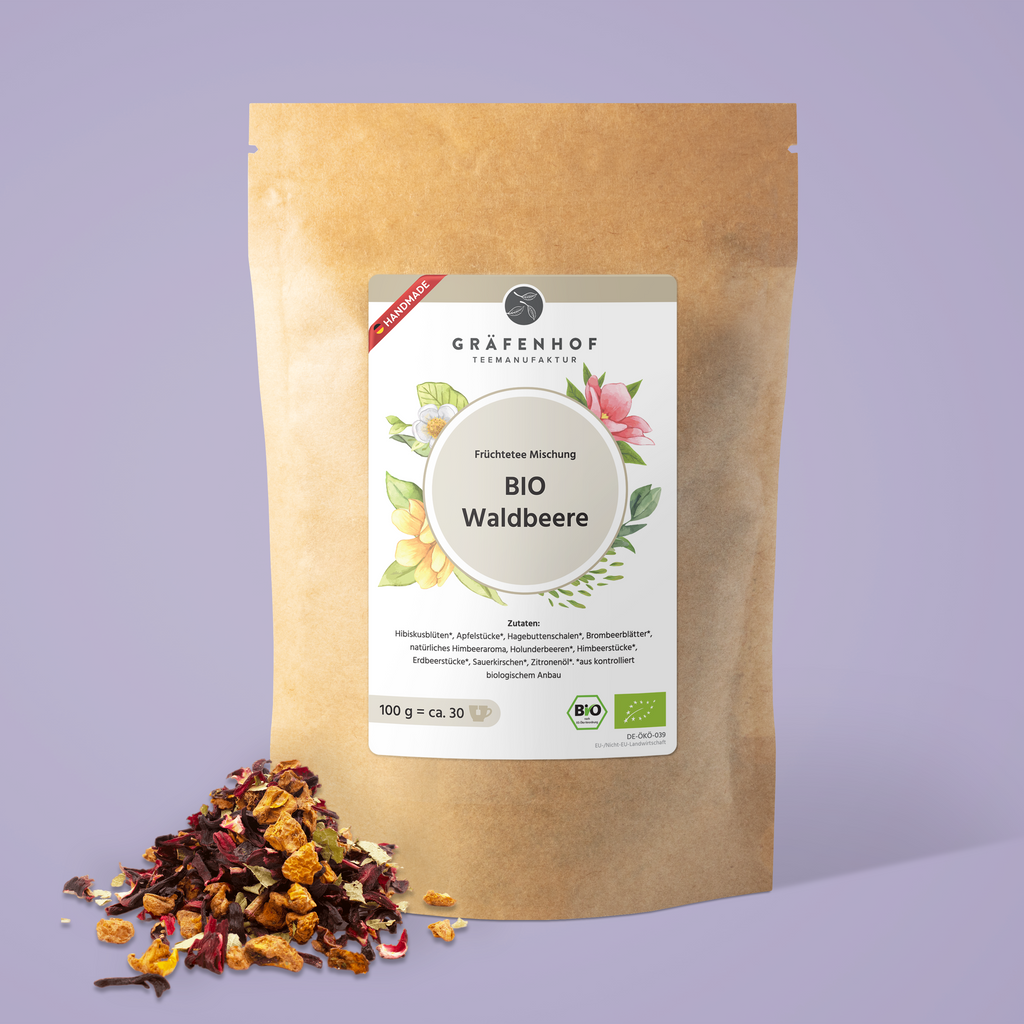 Waldbeere | Früchtetee | BIO | ab 100g | Gräfenhof – Gräfenhof Tee