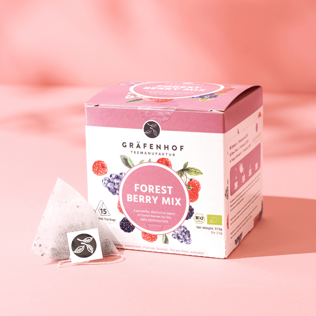 Forest Berry Mix | Tee im Pyramidenbeutel | BIO | Gräfenhof – Gräfenhof Tee